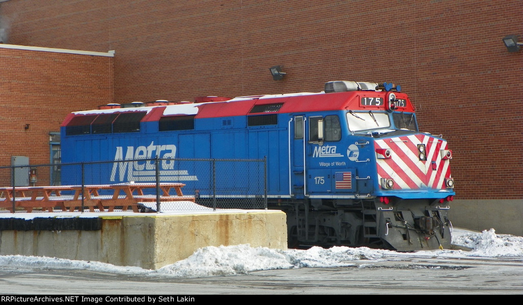 METX 175 ready to be shipped out for rebuild